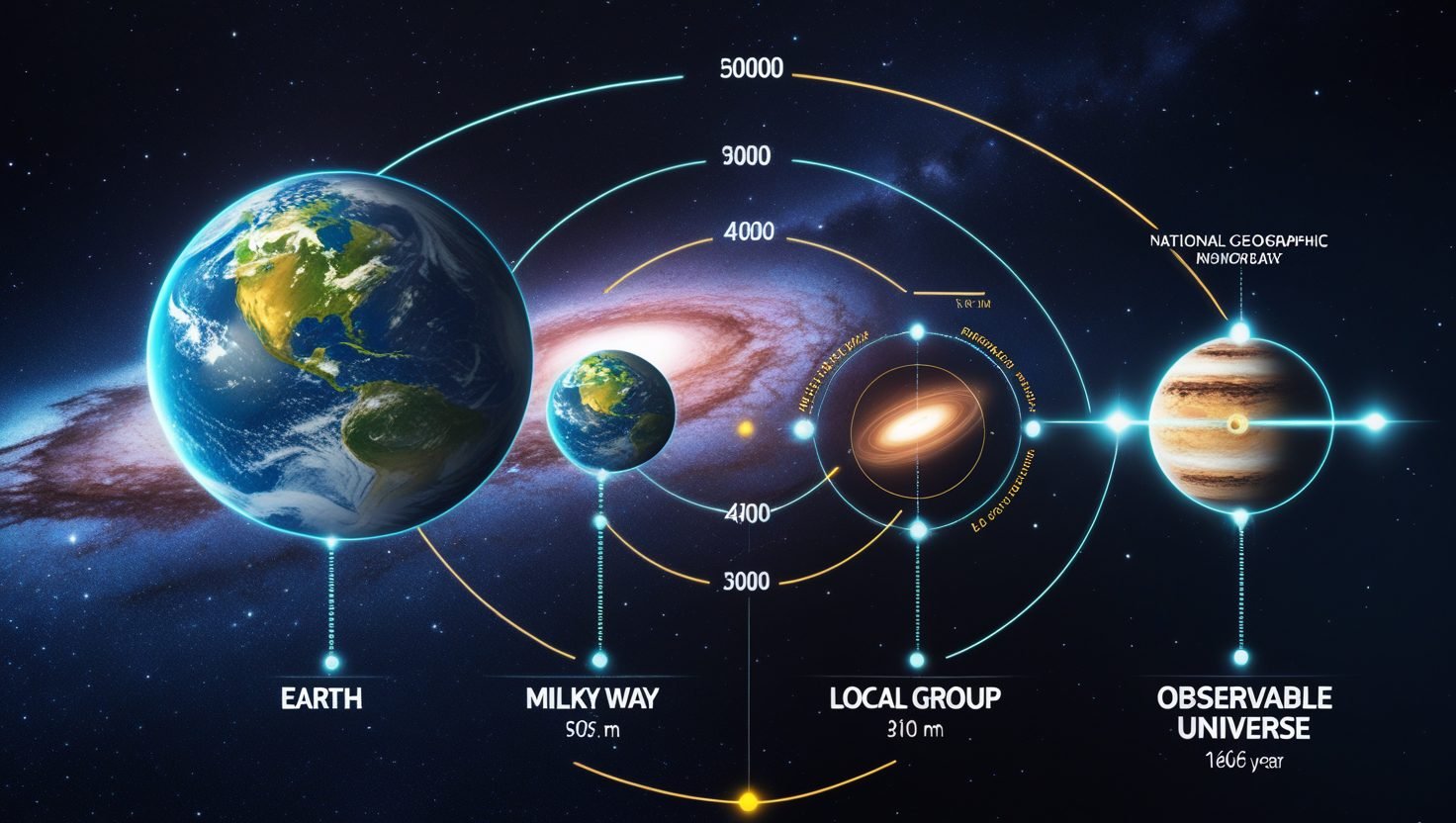 How Big Is the Universe? A Mind-Bending Journey From Your Room to the ...